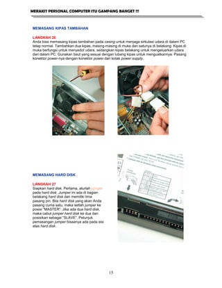1. merakit personal computer part3 fix | PDF