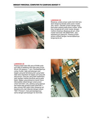 1. merakit personal computer part3 fix | PDF