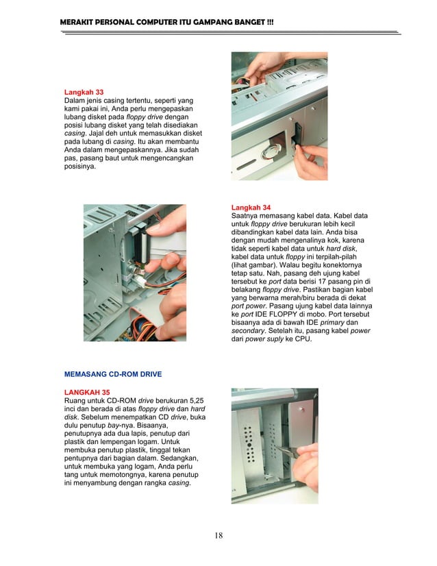 1. merakit personal computer part3 fix | PDF