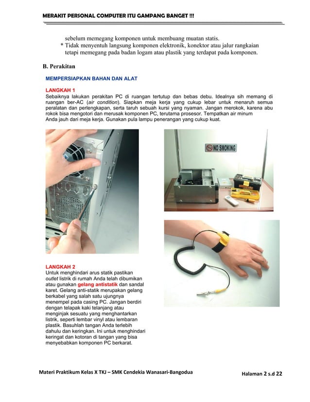 1. merakit personal computer part3 fix | PDF