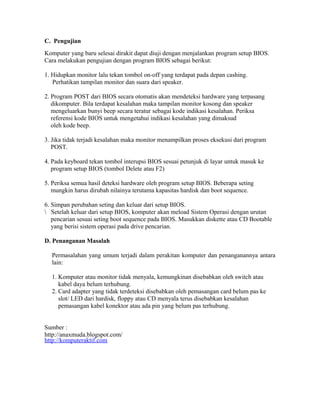 1. merakit personal computer part3 fix | PDF