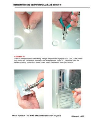 1. merakit personal computer part3 fix | PDF