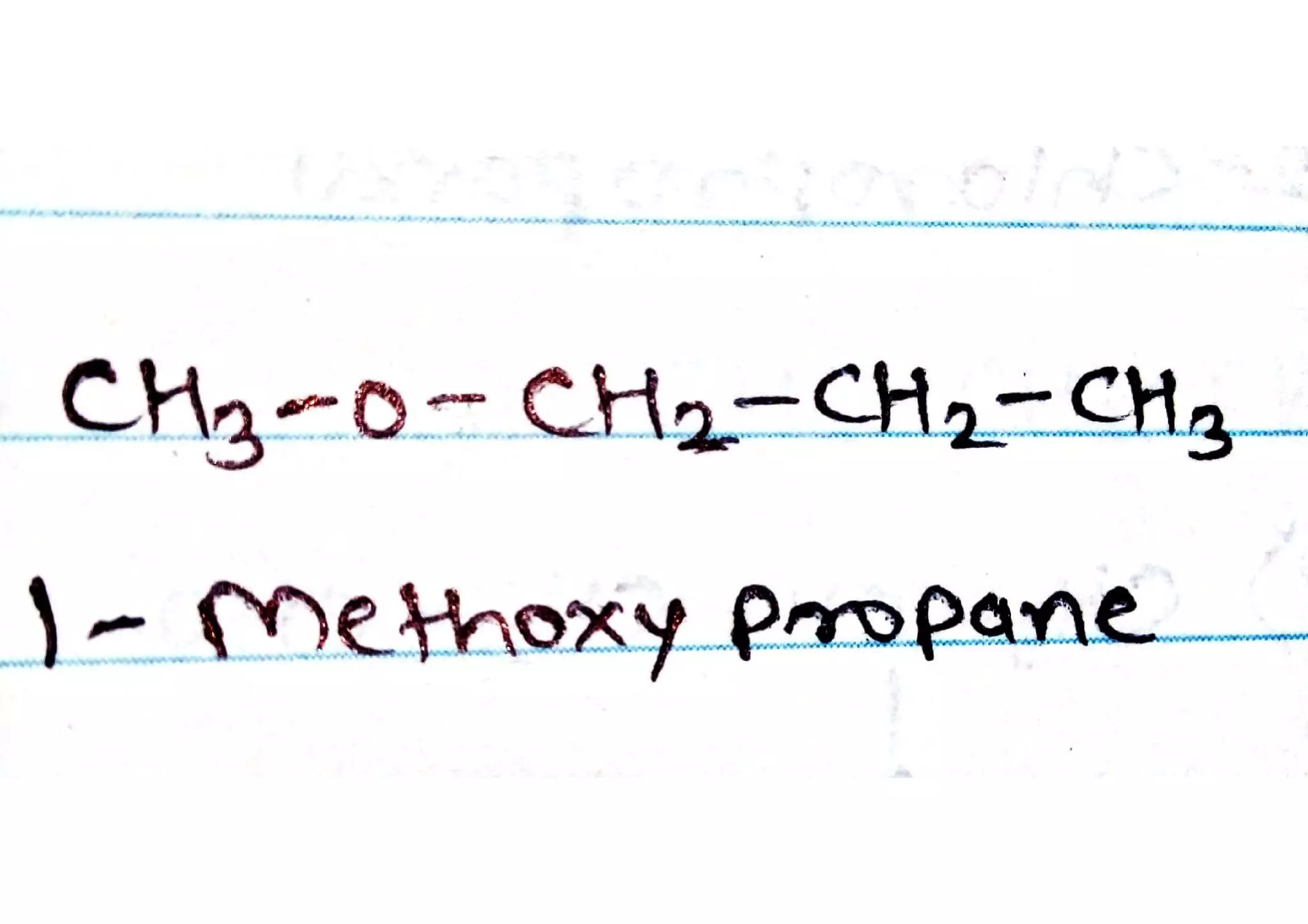 1-methoxy propane | PDF