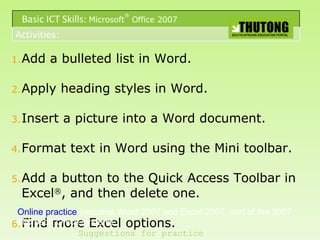 Microsoft® Office 2007 -The Magic Ribbon | PPT