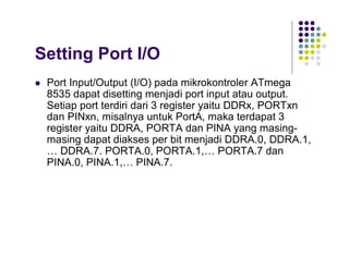 1 mikrokontroler-avr1 | PDF