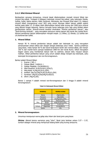 mineral-dan-batuan | PDF