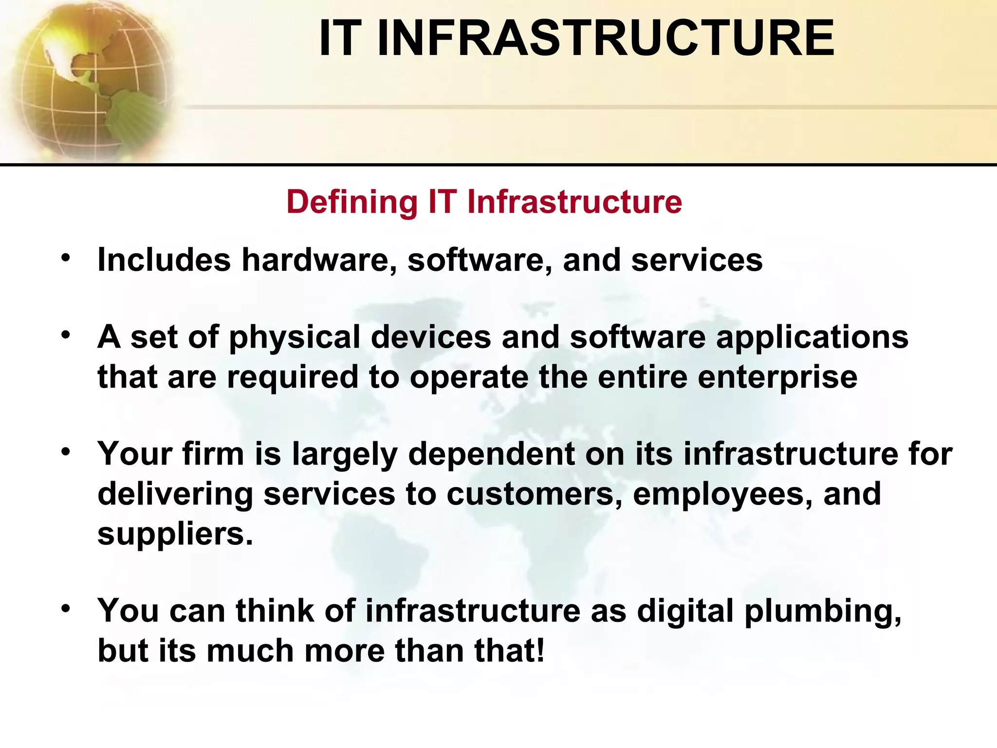 MIS - IT Infrastructure (Part I) | PPS