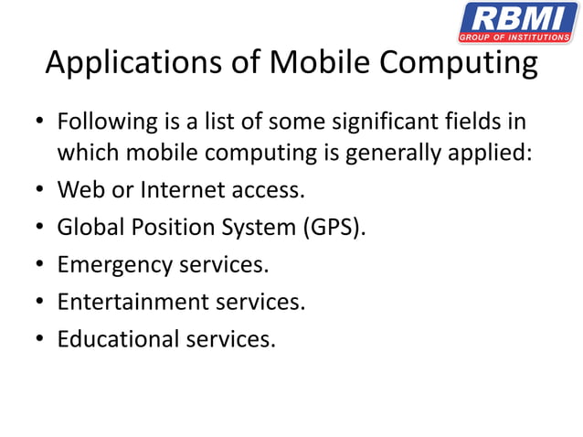 1 Mobile Computing Introduction Pptx
