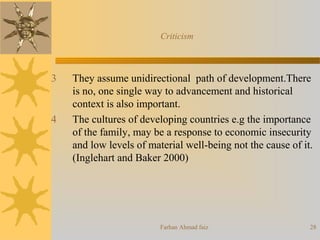 1 modernization theory of development | PPT