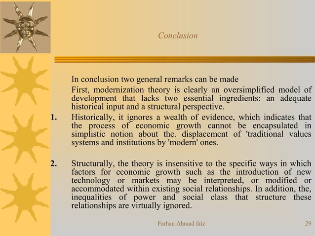 1 modernization theory of development | PPT | Economy | Business and ...