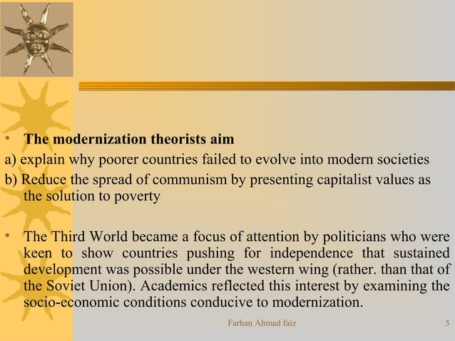 1 modernization theory of development | PPT | Economy | Business and ...
