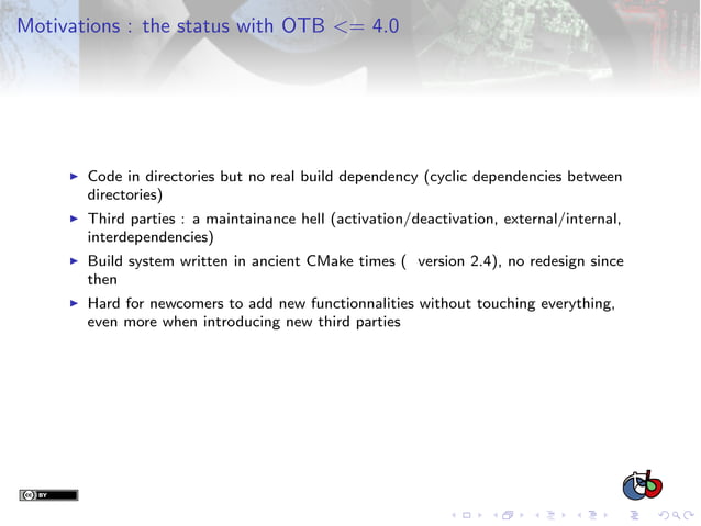 OTB modular architecture | PPT