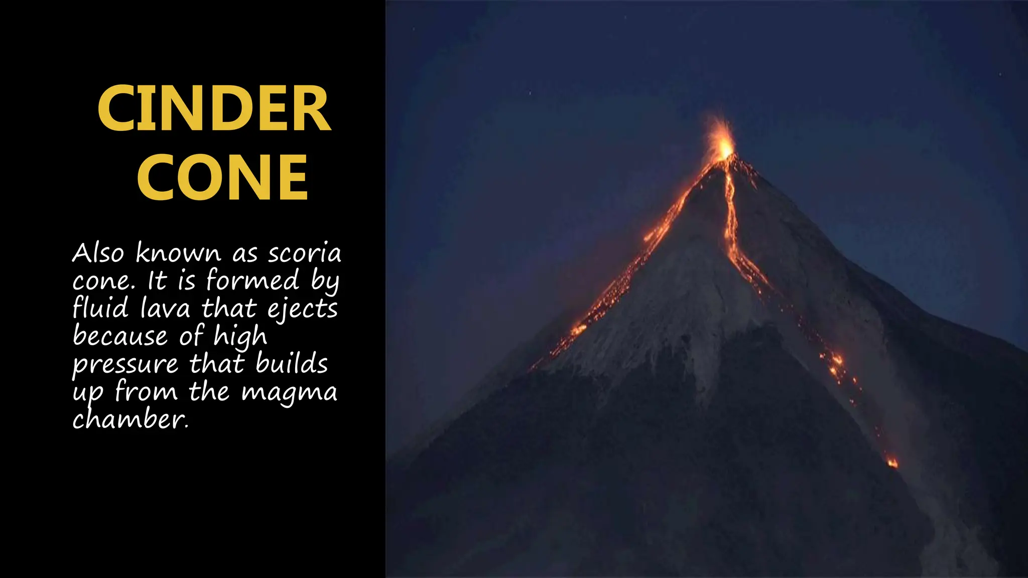 1-Morphology and Parts of Volcano.pptx | Geology | Science