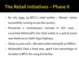 BPCL’s Petrol Pump Retail Revolution Case | PPTX