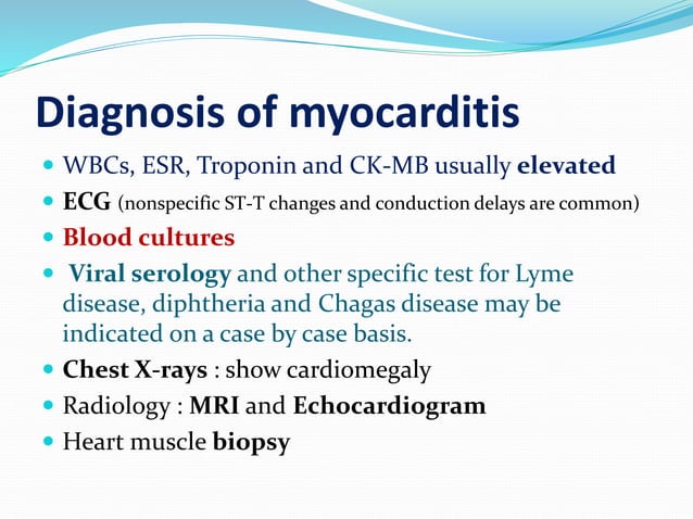 1-Myocarditis and pericarditis.pptx | Heart and Cardiovascular Diseases ...