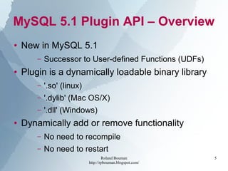 1. MySql plugins | ODP | Databases | Computer Software and Applications