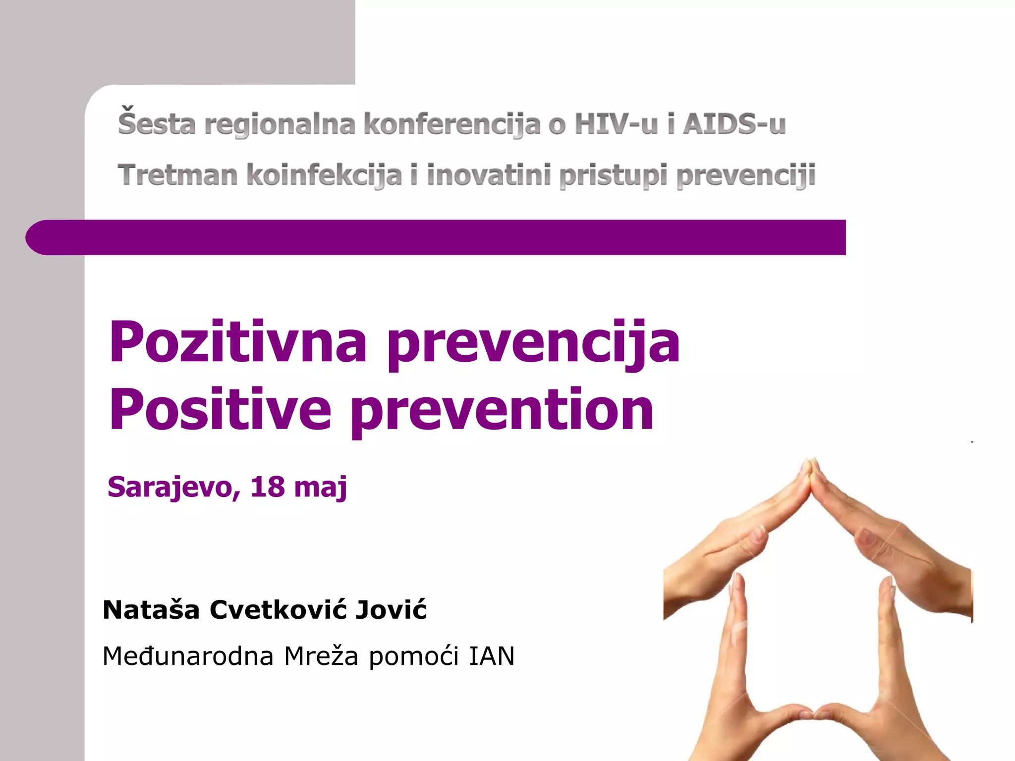 natasa cvetkovic jovic - positive prevention | PPT