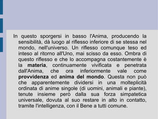 Neoplatonismo e Plotino | ODP