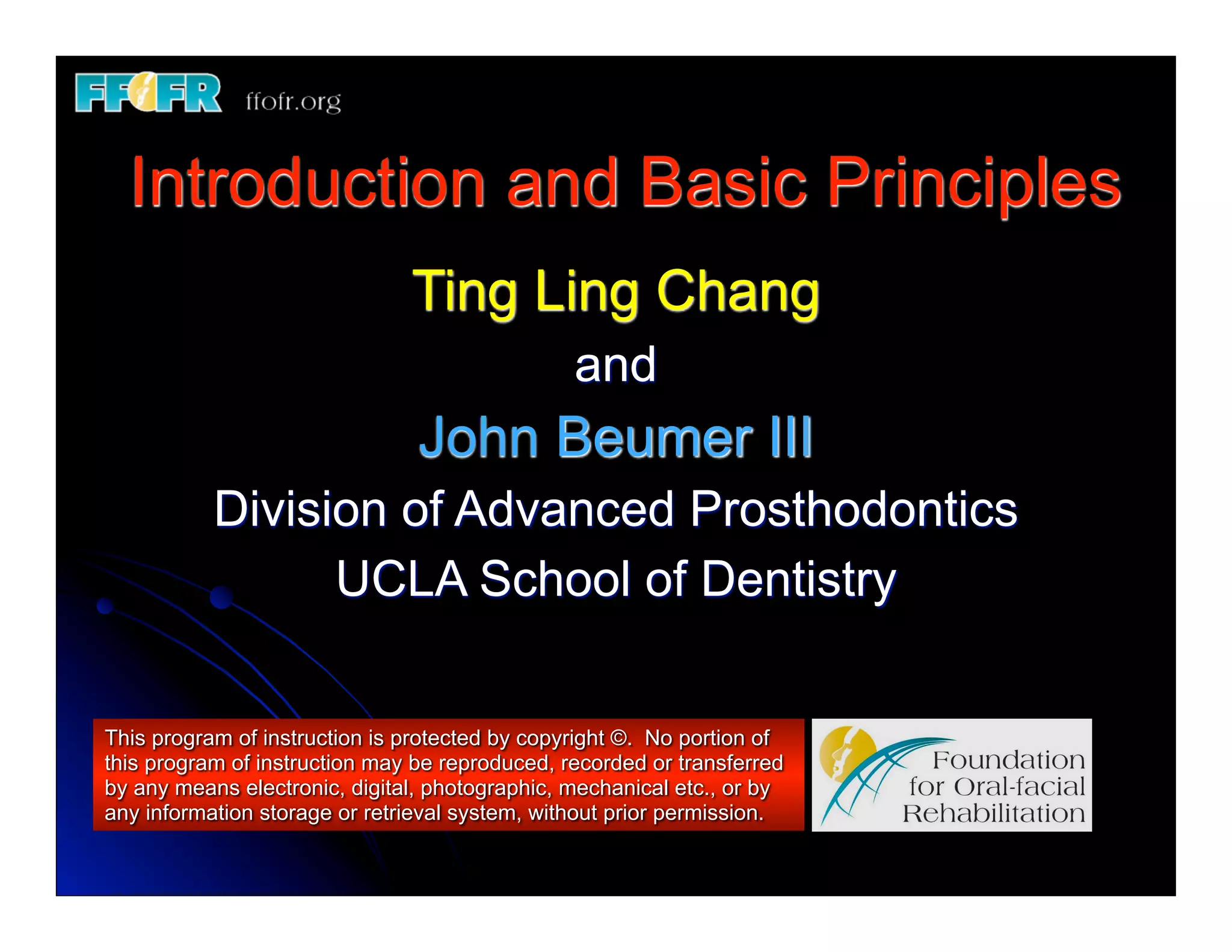 1.(new)introduction and basic components of rpd's | PDF