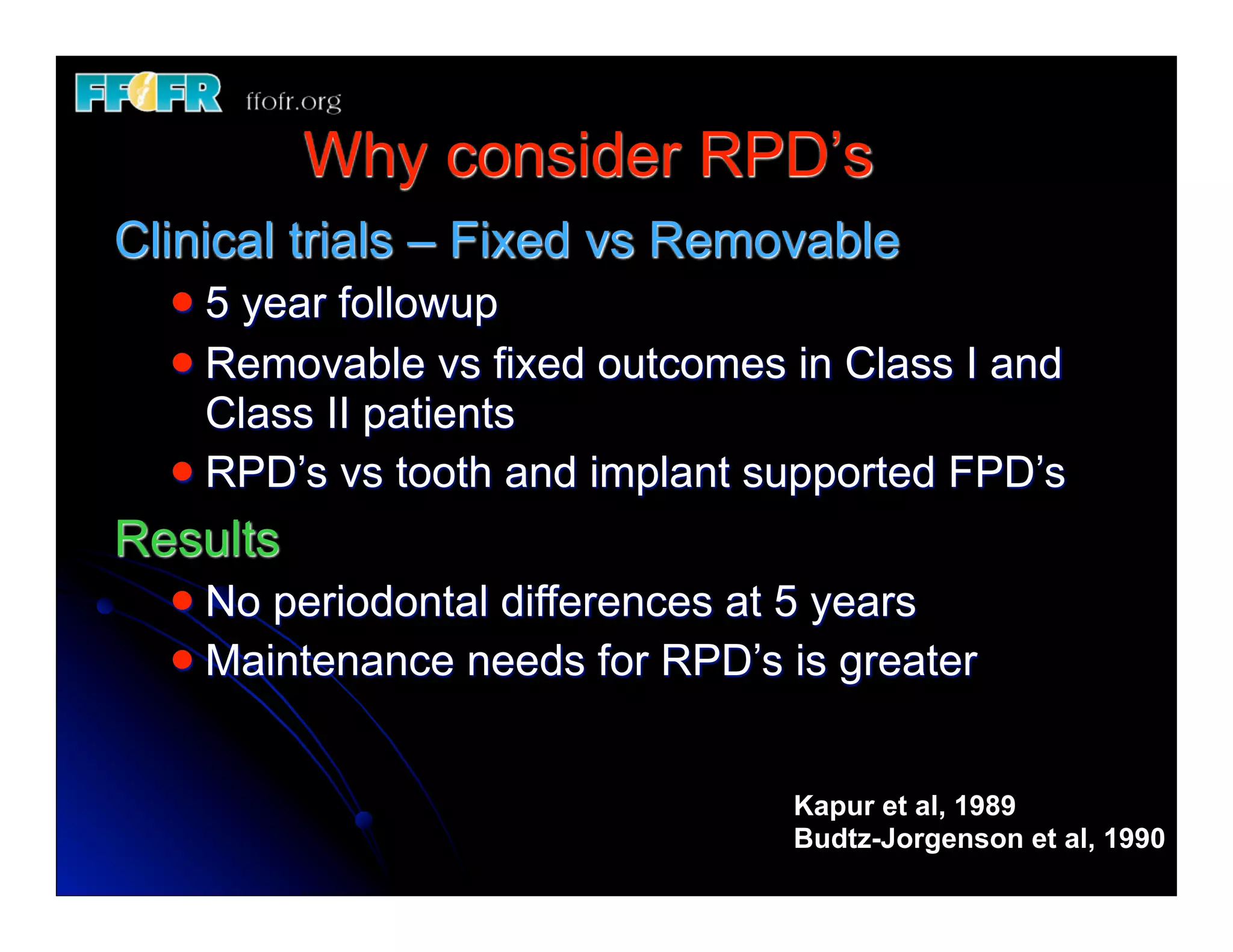 1.(new)introduction and basic components of rpd's | PDF