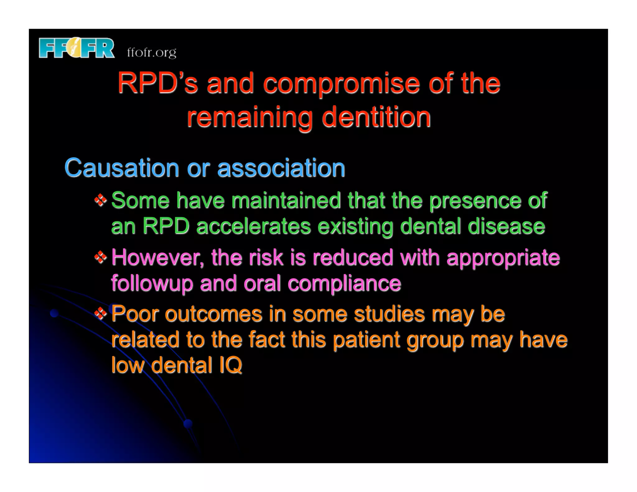 1.(new)introduction and basic components of rpd's | PDF | Dental Health ...