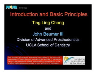 1.(new)introduction and basic components of rpd's | PPT