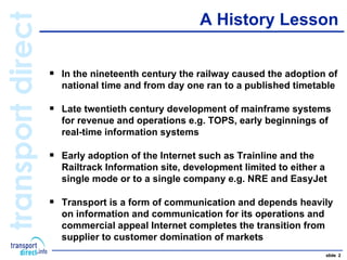 1. Nick Illsley, Transport Direct - Digital Transport | PPT
