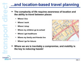 1. Nick Illsley, Transport Direct - Digital Transport | PPT