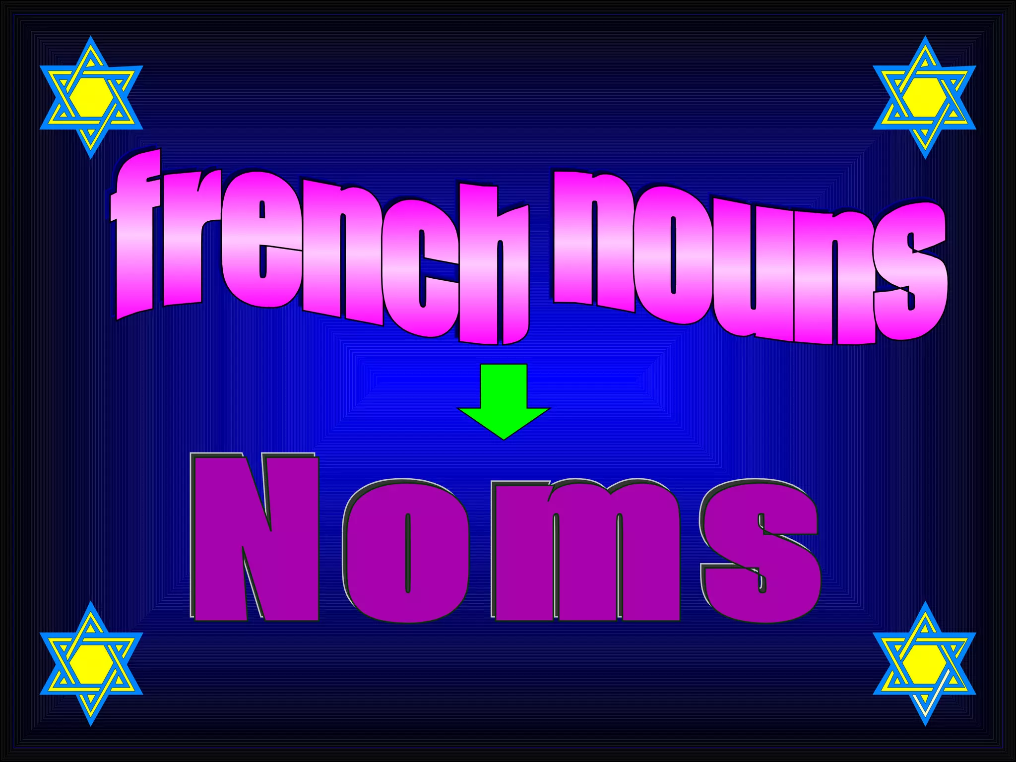 #1 French Nouns 01 | PPT