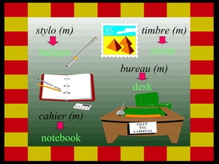 #1 French Nouns 01 | PPT