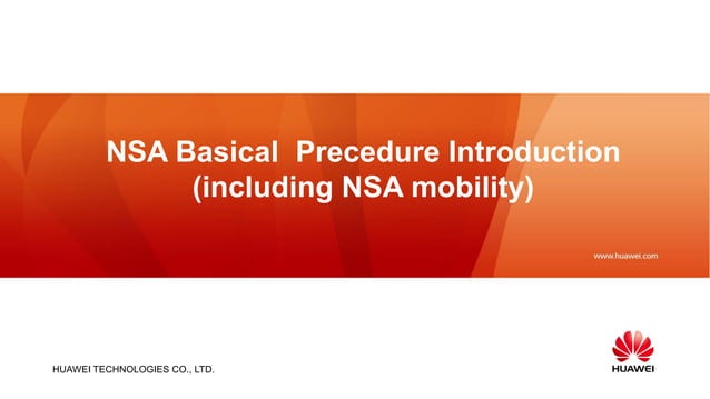 NSA Basical Procedure Introduction EMERSON EDUARDO RODRIGUES EMERSON ...