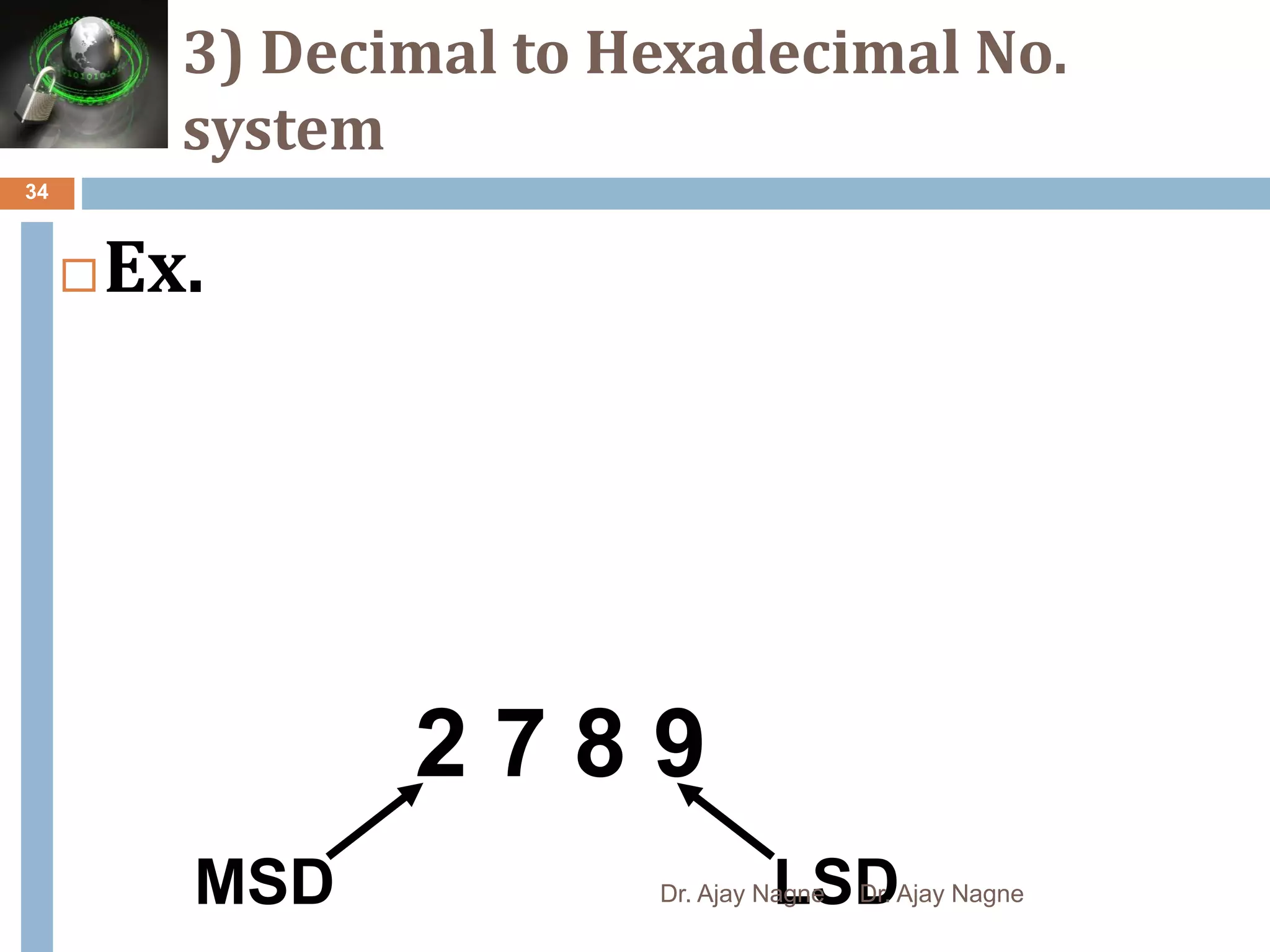 1 -- Number System & Conversion from Decimal to Other Base Number System.pptx | Free Download