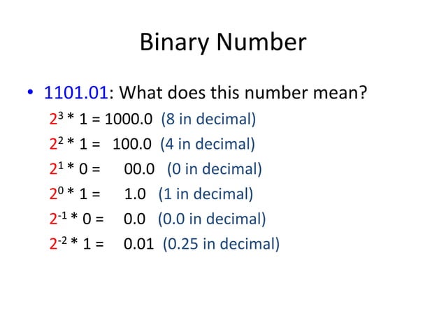 1 number systems-binary | PPTX