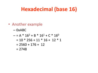 1 number systems-hex | PPTX