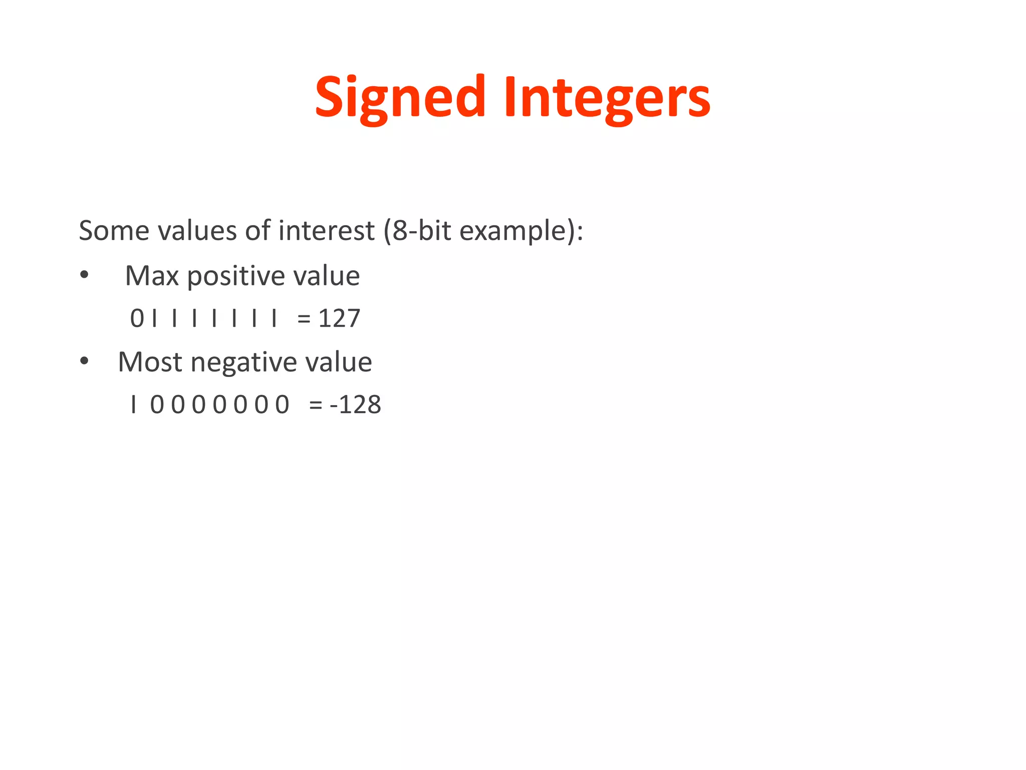 1 number systems-unsignedsignedintegers | PPTX