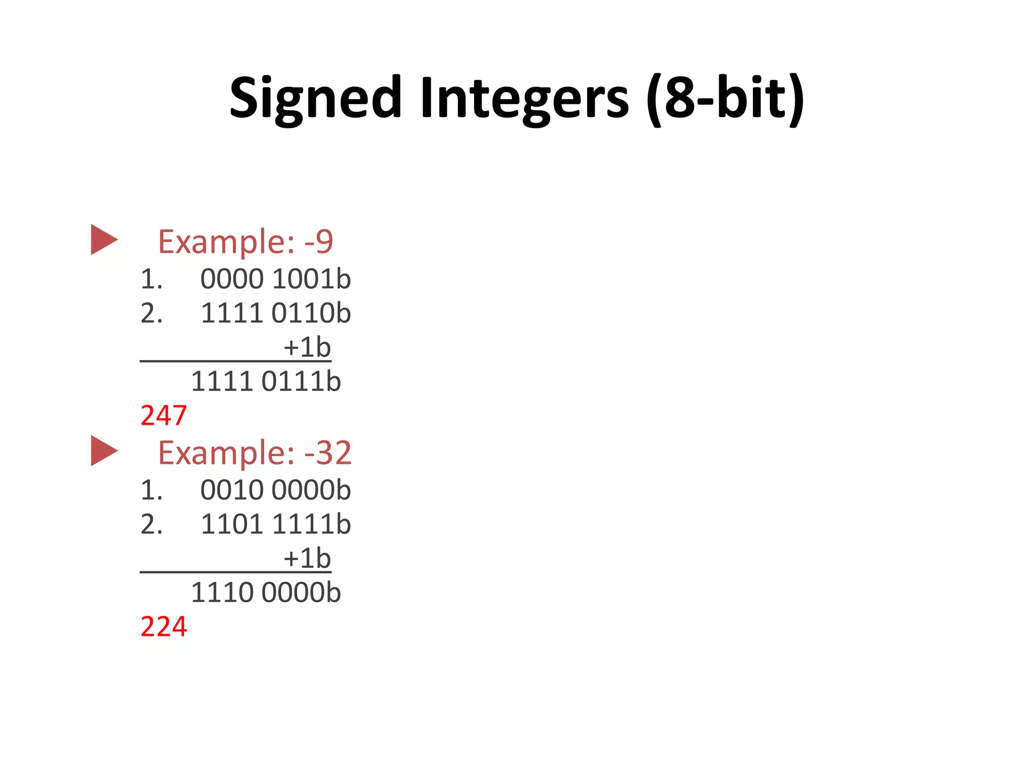 1 number systems-unsignedsignedintegers | PPTX