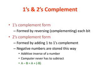 1 number systems-unsignedsignedintegers | PPTX