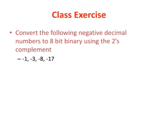 1 number systems-unsignedsignedintegers | PPTX