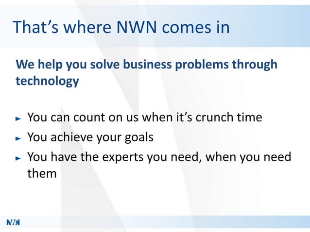 NWN Corporate Presentation | PPT