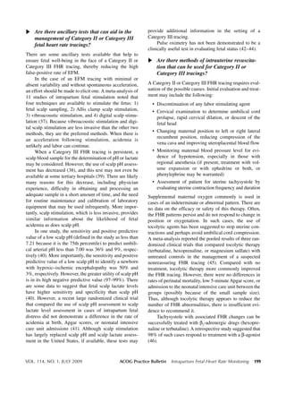 1. O - Monitoria Fetal ACOG | PDF