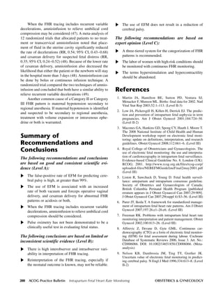 1. O - Monitoria Fetal ACOG | PDF