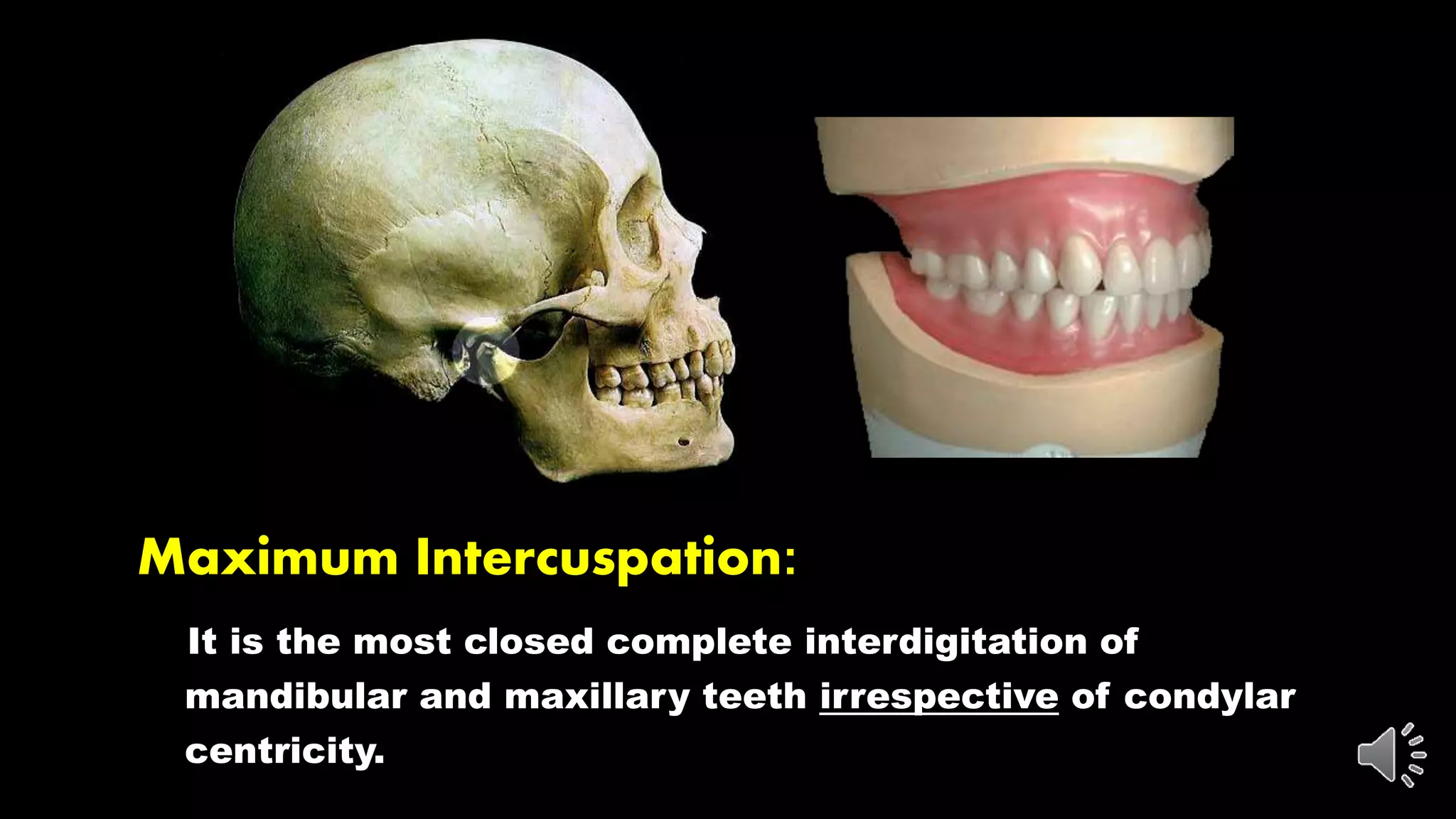 1 Occlusion in prosthodontics- introduction- differences between ...
