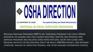Occupational Safety & Health Administration (OSHA) 2022 update | PPTX