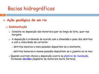 1 ocupação antrópica - bacias hidrográficas | PPTX