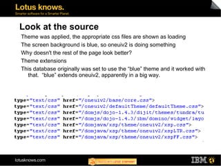 XPages OneUIv2 Theme Deep Dive | ODP | Web Development | Internet