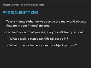1-oop java-object | PDF | Programming Languages | Computing