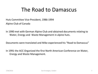 Mike Mortimer Exit Strategies Introduction | PPT