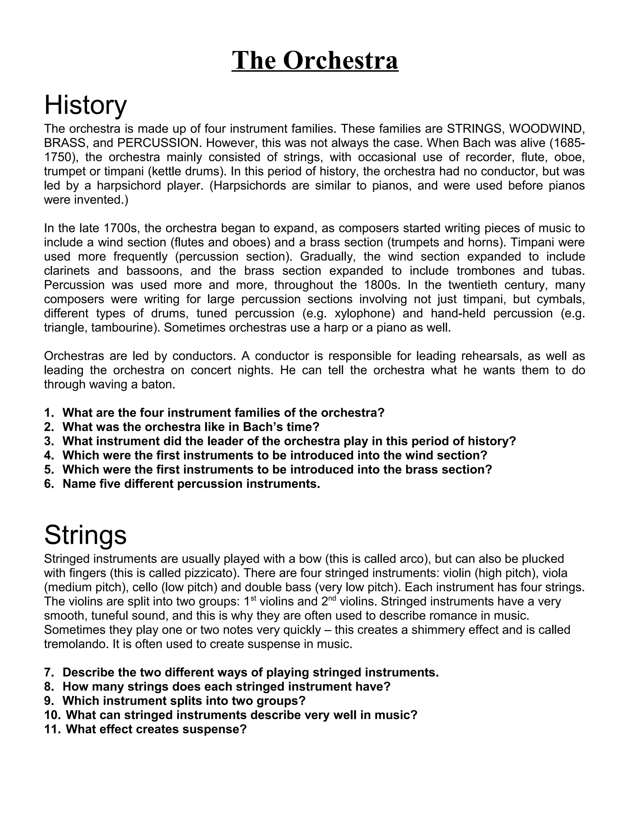 1 orchestra-reading-comprehension a | DOC