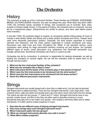 1 orchestra-reading-comprehension a | DOC