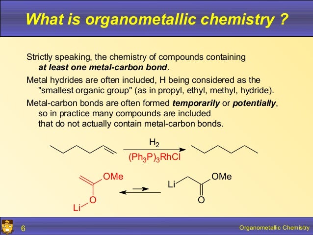 1 organometallic chemistry